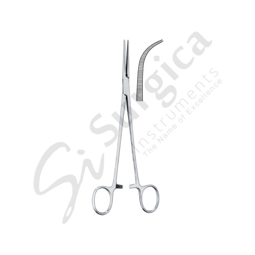 Heiss Haemostatic Forceps Extra Curved 200 mm|Surgica Instrument